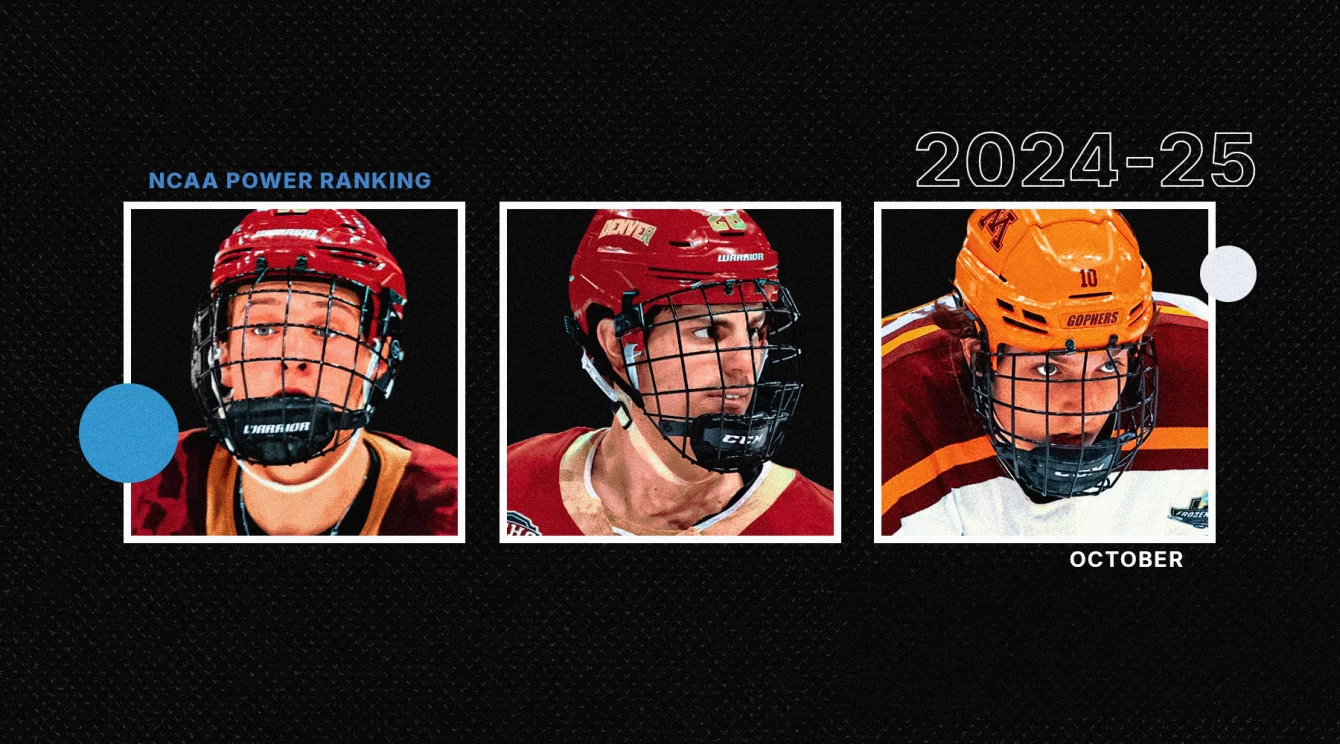 Elite Prospects NCAA hockey Mid-October Power Rankings