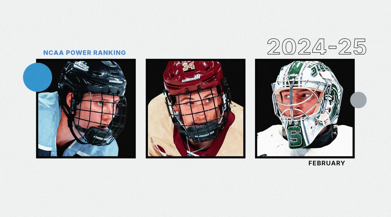 Elite Prospects NCAA Power Rankings for mid-February