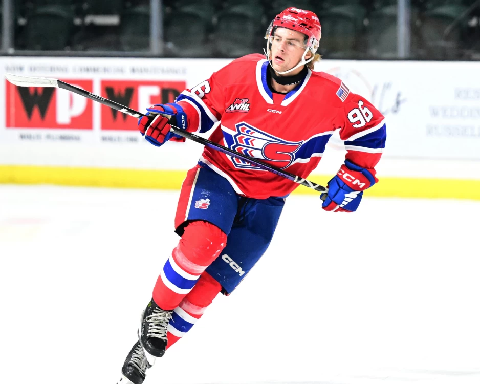 Mathis Preston is turning heads at the Hlinka Gretzky Cup