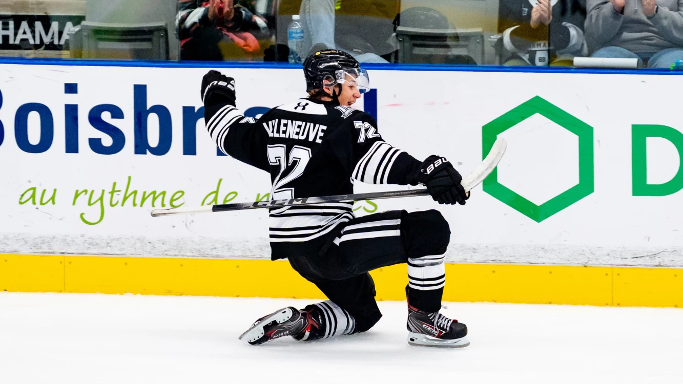 Xavier Villeneuve, Florent Houle shine at the QMJHL Top Prospects Game