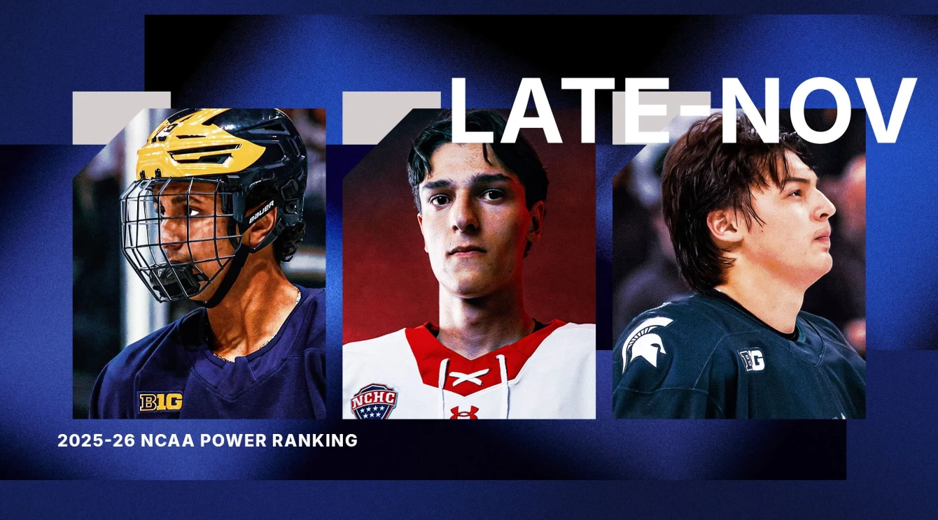Elite Prospects NCAA Power Rankings for late November