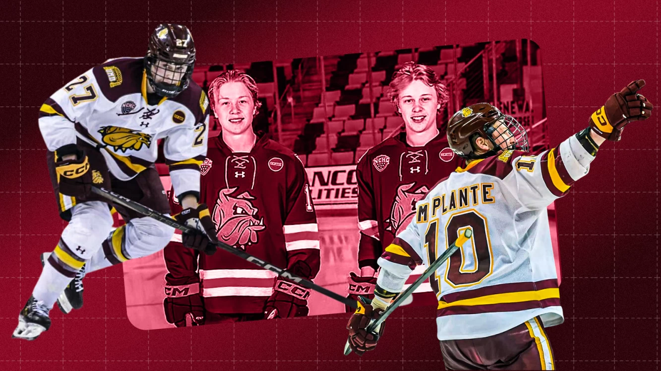 Examining how Zam and Max Plante are taking over NCAA hockey